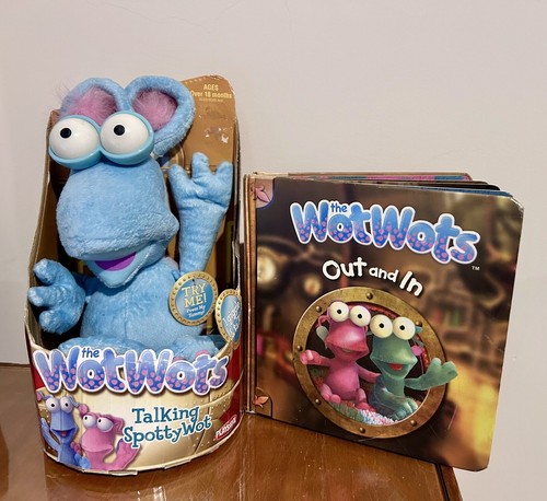 BNIB SpottyWot Wots blue musical talking singing plush 2008 WotWots ...