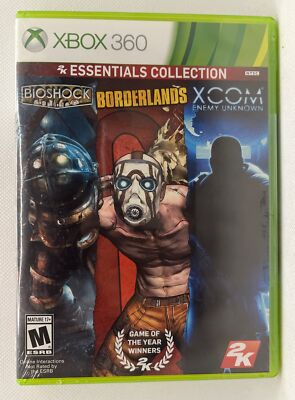 2K Essentials Collection: Bioshock, Borderlands & XCOM (Xbox 360, 2013 ...