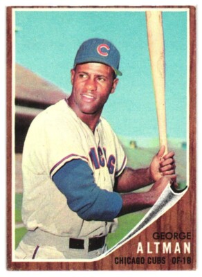 1962 Topps Baseball #240 George Altman Chicago Cubs - Ex | eBay