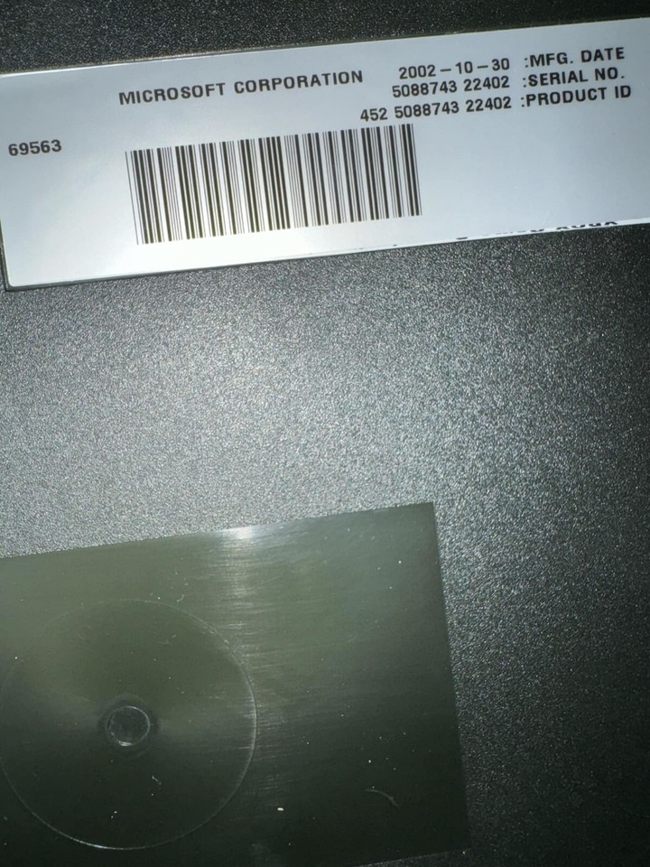 Original Classic Microsoft Xbox Launch Edition Black Console + 2 ...