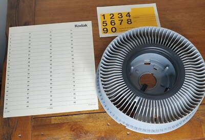 1990 Kodak Carousel Transvue 80 Slide Tray Changer Projector B80T CAT ...