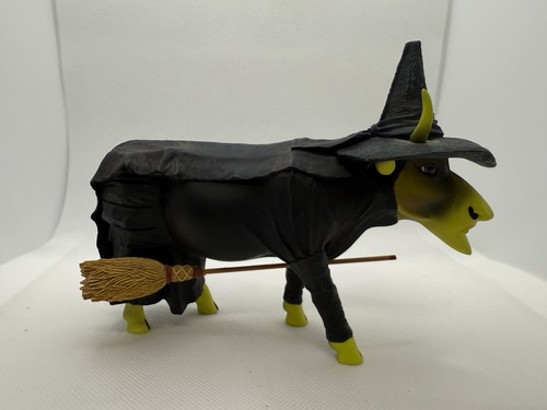 Cow Parade Wizard of Oz Wicked Witch of the West Cow Great Condition (c ...
