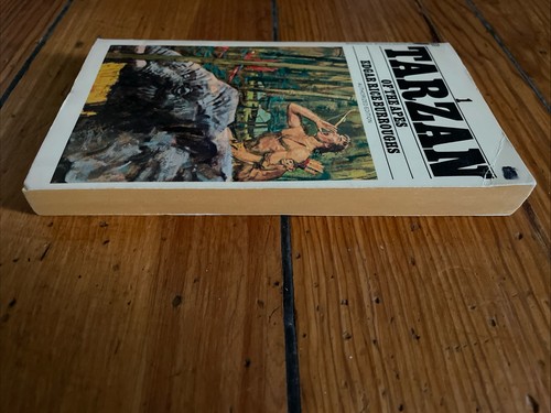 Edgar Rice Burroughs: Tarzan of the Apes (Book #1) 1972 Ballantine ...