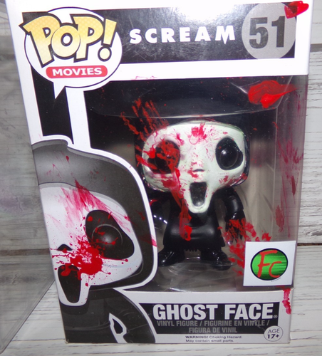 Ghostface Scream Funko Pop #51 Figure Blood FC CUSTOMS | eBay