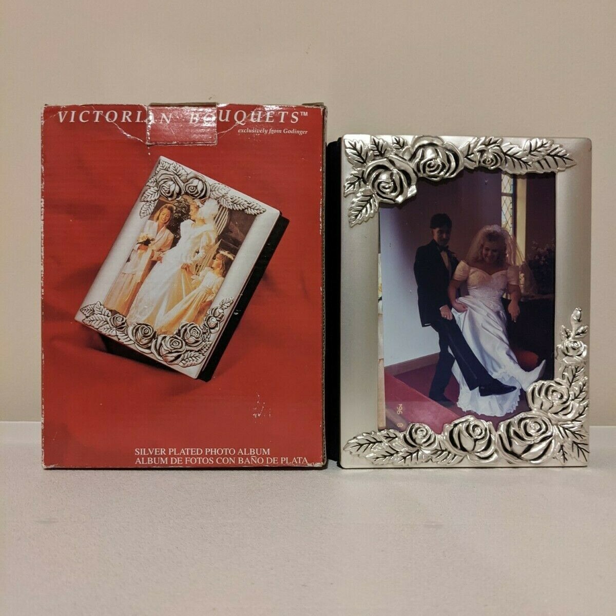 Silver Plated Photo Album & Frame New In Packaging For Wedding or ...