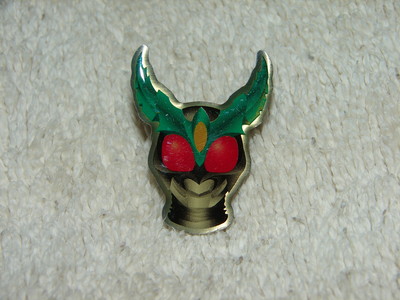 Kamen Rider Gills Metal Pin from Masked Rider 10th Anniversary Set ...