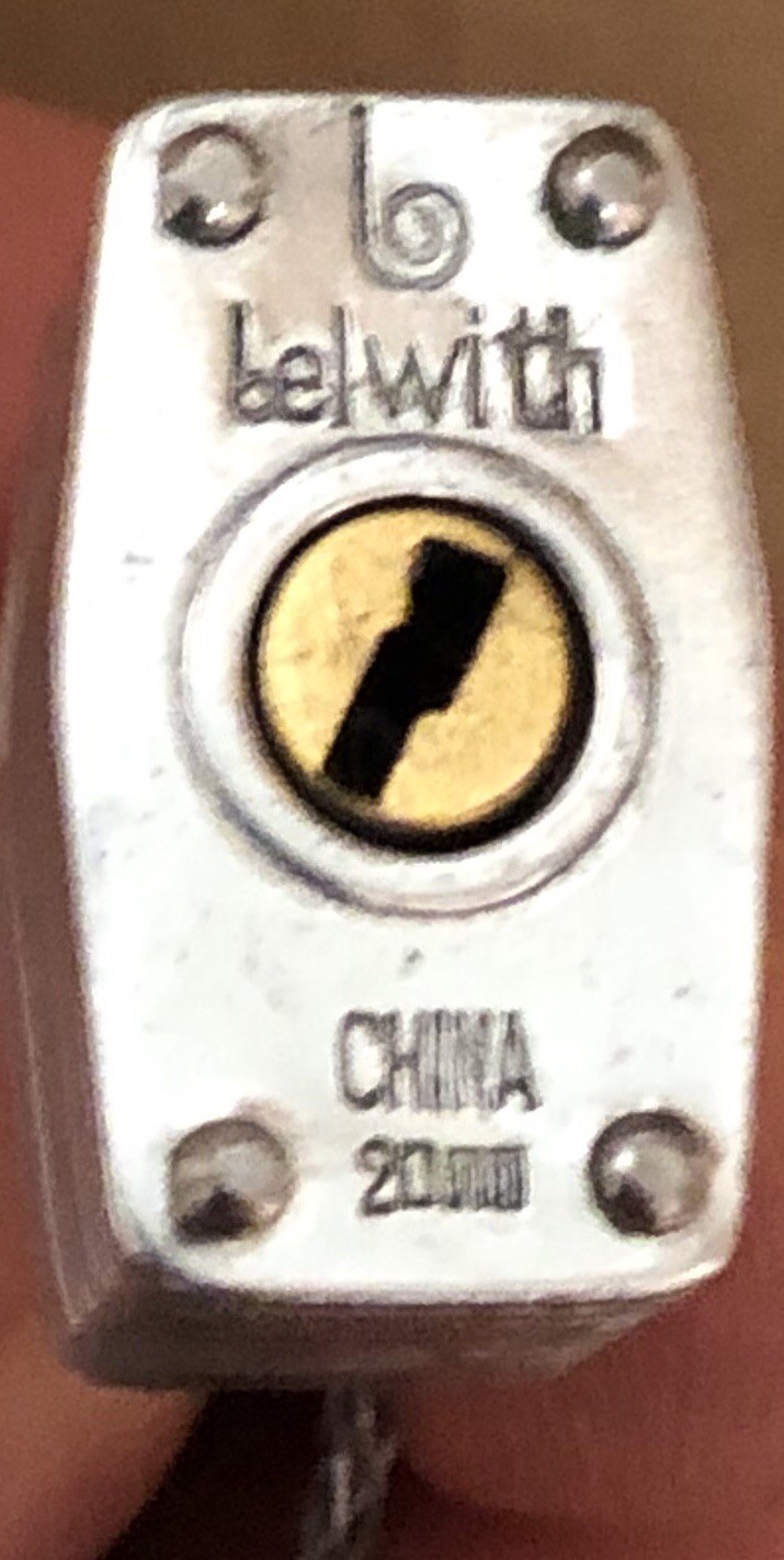 1990’s Heavy Duty Mini Lock Belwith 20 Mm | eBay