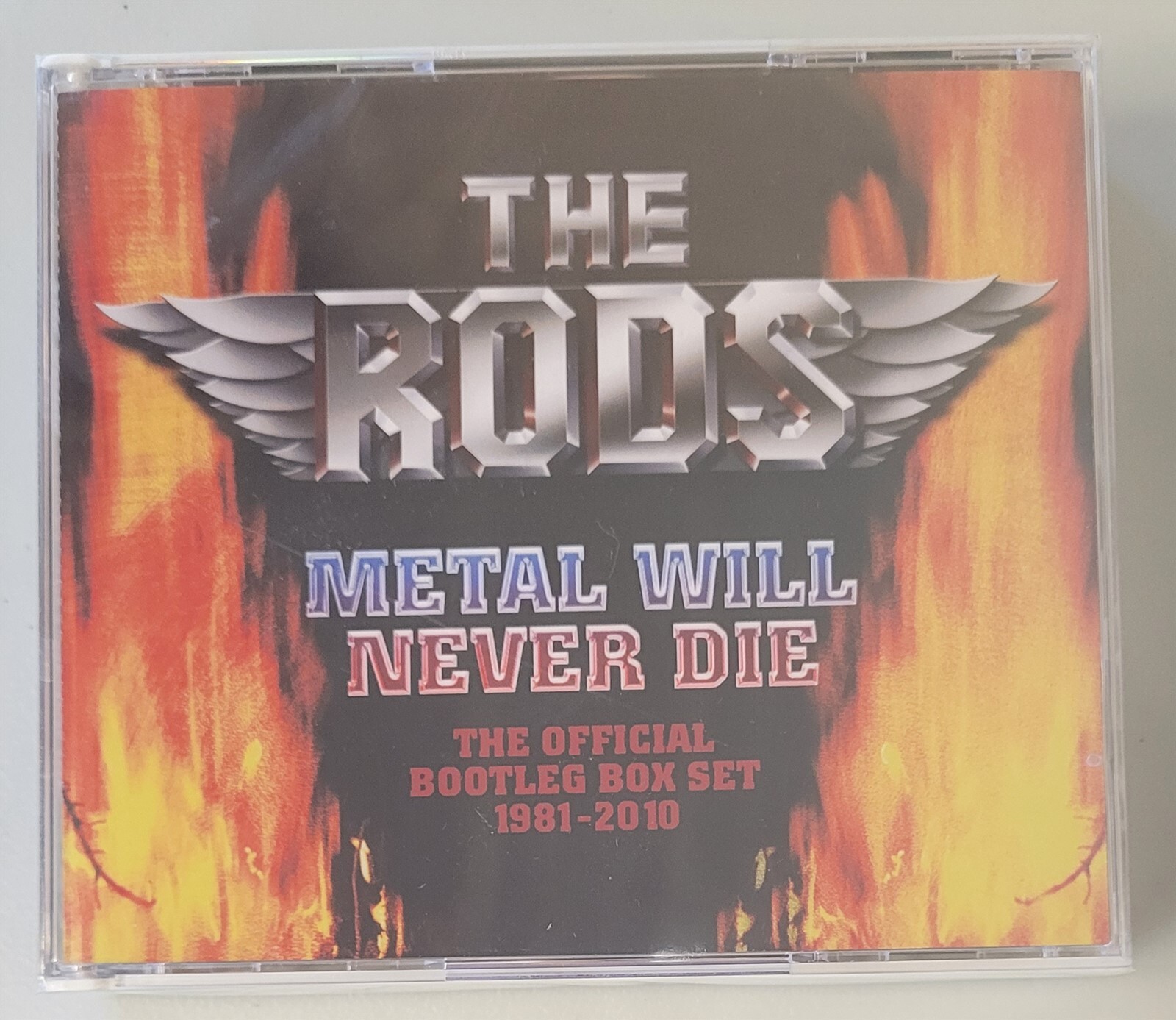 The Rods Metal Will Never Die Official Bootleg Box Set 1981-2010 CD ...