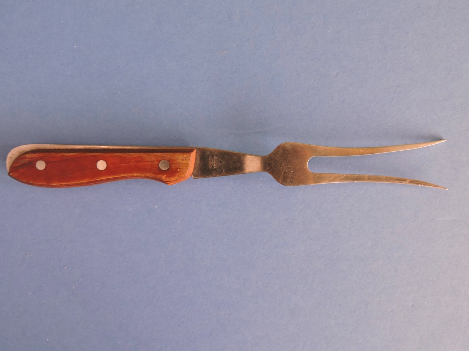 "EMPEROR STEEL SAVOY" Wood Handle Kitchen grill carve Serving Fork ...