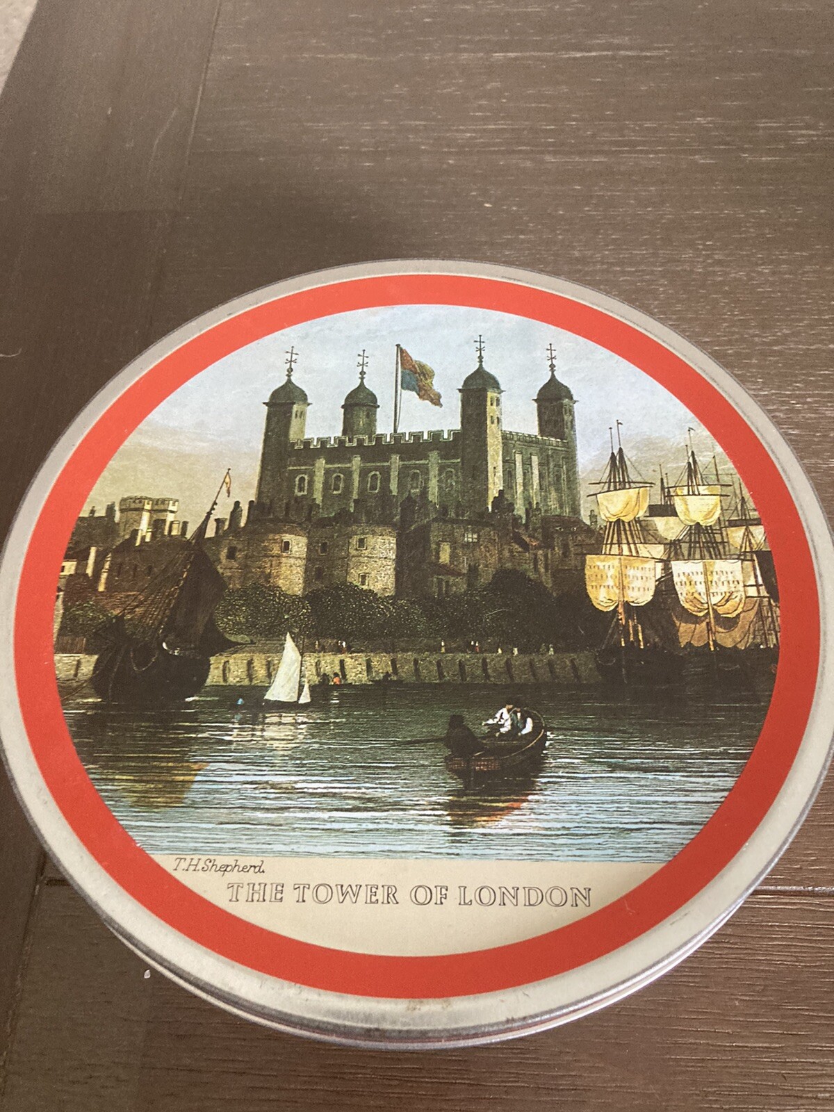 Vintage Collard And Bowser English Toffee Tower of london tin | eBay