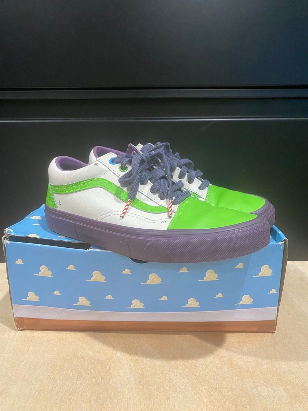 Vans Old Skool Toy Story Buzz Lightyear True White Sn… - Gem