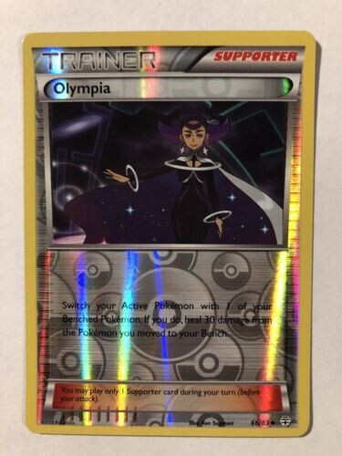 Olympia 66/83 Rare Reverse Holo Pokémon XY Generations 2016 TCG READ ...