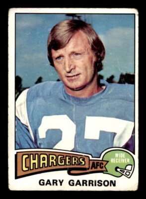 1975 Topps Football #230 Gary Garrison PR | eBay
