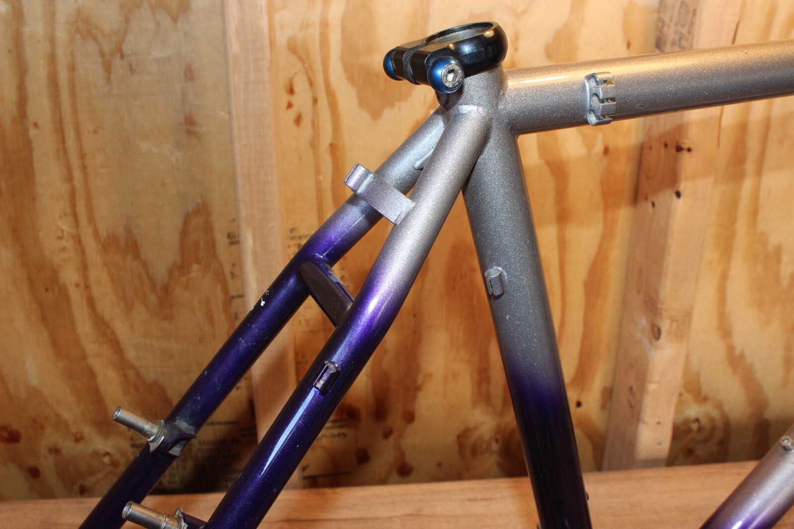 Vintage Yo Eddy Team Fat Chance Frame Chris King Purple 3DV Ano Mag 21 ...