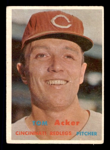 1957 Topps Baseball #219 Tom Acker VG *g1 | eBay