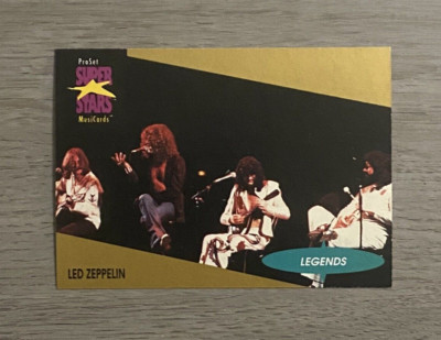 1991 Pro Set Super Stars MusiCards | Led Zeppelin | #22 | eBay