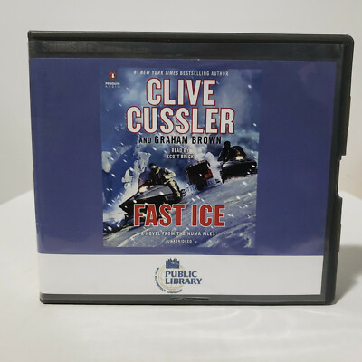 Clive Cussler Fast Ice 9 CD Unabridged Audiobook Graham Brown Scott ...