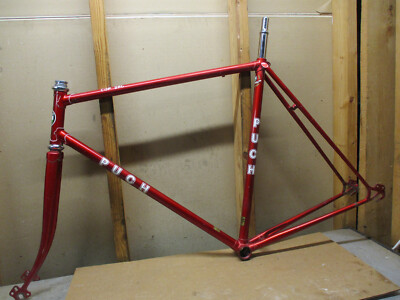 Vintage 1972 SDP Puch 23" Butted Steel Road Bicycle/Bike Frame | eBay