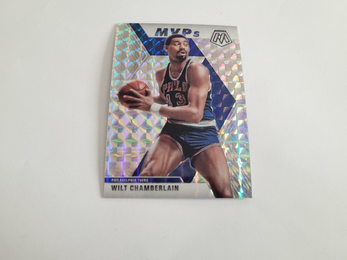 2019-20 Panini Mosaic Silver Mosaic MVP Wilt Chamberlain #300 Parallel ...