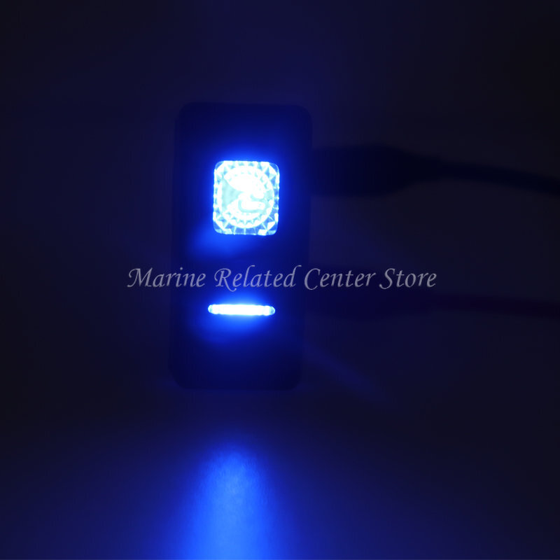 Boat Car Marine Dash Rocker Switch LED SPST ON-OFF Light Waterproof 5 ...