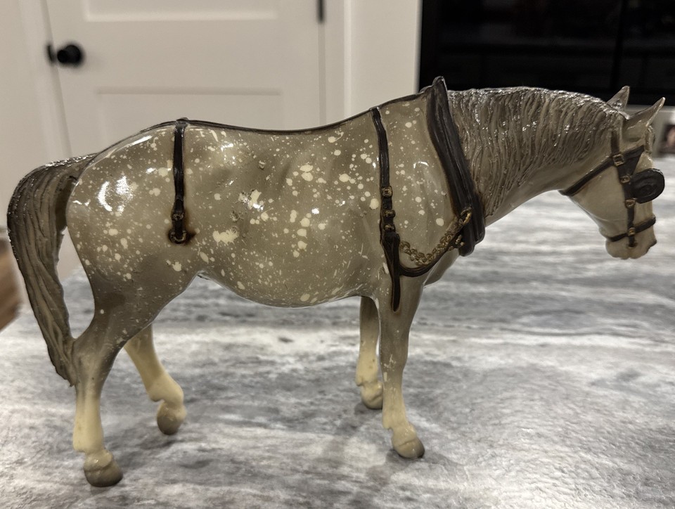 Vintage Breyer Old Timer Dapple Grey #205 Traditional Model Horse No ...
