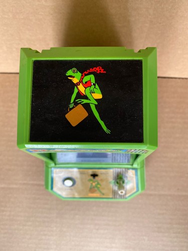 Frogger Table Top Arcade Handheld Video Game Sega Coleco, Working, See ...