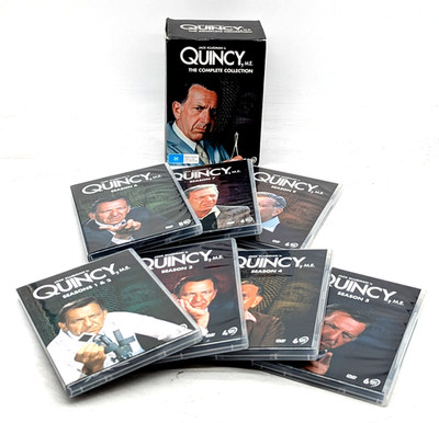 Quincy, M.E. – The Complete Collection DVD, Seasons 1–8, 39 Disc - Box ...