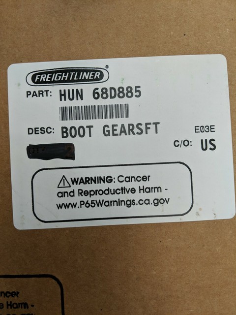 Hun 68d885 Transmission Shift Boot Freightliner Kenworth Peterbilt for ...