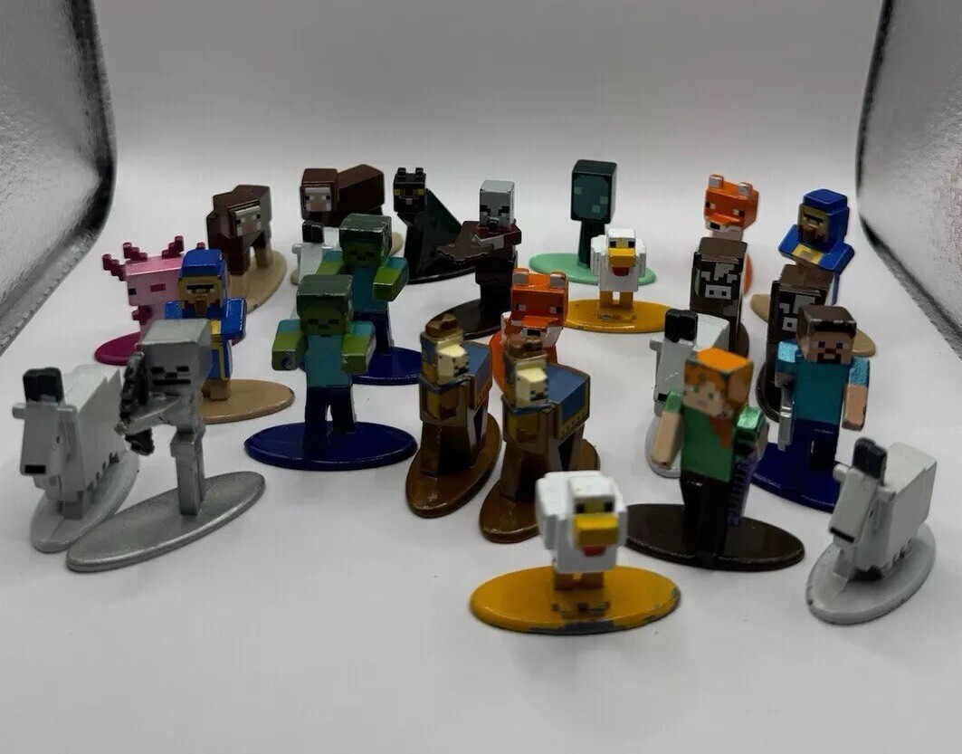 Minecraft Nano Metal Figure Jada Toys Metal Die Cast Figures Diecast ...