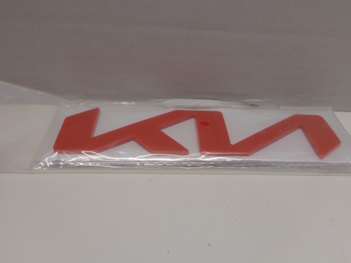 Front and Rear Red Kia emblems for Stinger 4 CM New | eBay