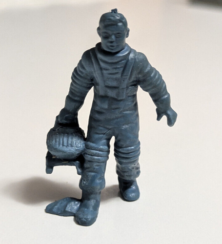 Marx Tom Corbett Blue Rubber Spaceman 1950s Vintage Space Playset ...