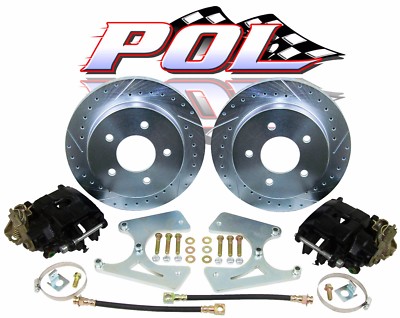 GM 10 & 12 Bolt Rear Disc Brake Conversion Kit with FREE Upgrades | eBay