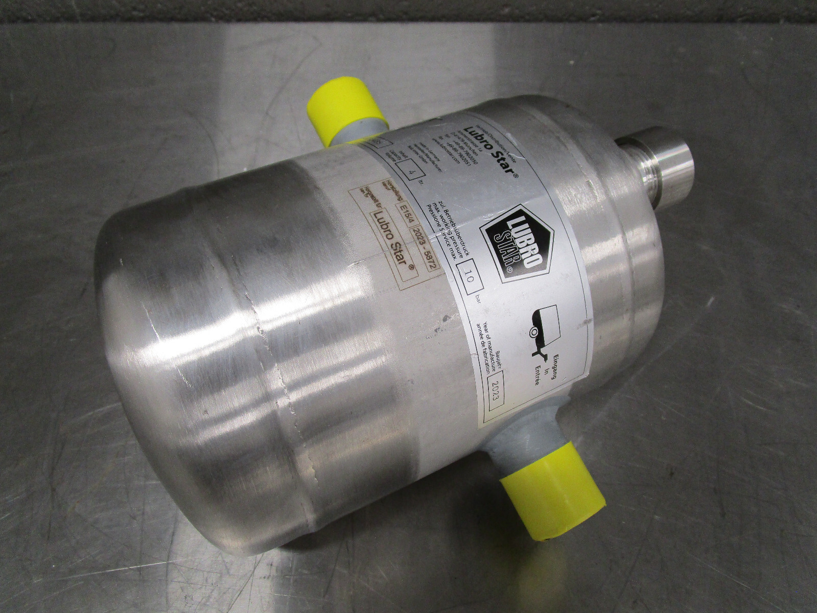 New Lubro Star Lubricator 4 Liters 10 Bar MFG 2023 E15/4 | eBay