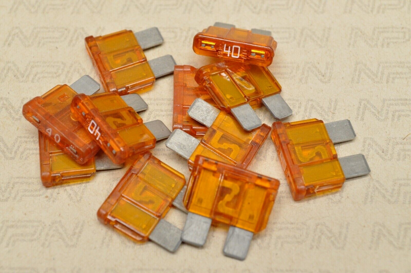 Buss 40A Blade Fuse ATC Auto Car Truck Bussman (Qty 10) NOS Vintage | eBay