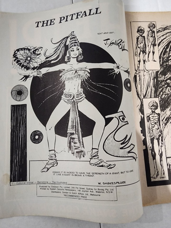 GREDOWN Australian Horror Comic Book HELP 1982 | eBay