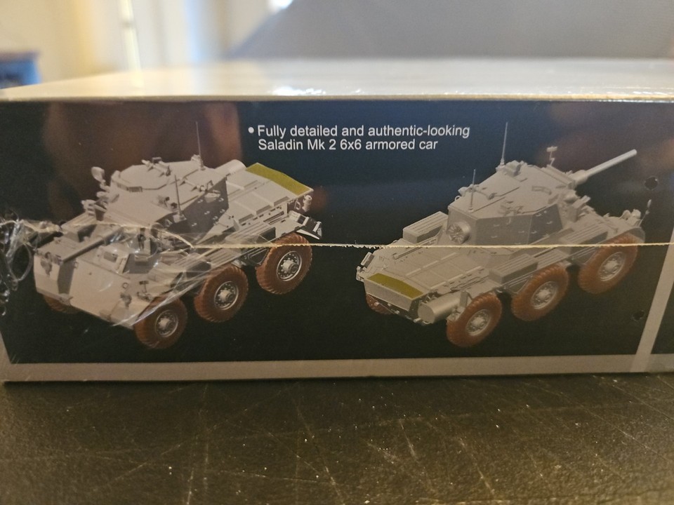 Dragon #3554 1/35 British Armored Car Saladin Mk.2 | eBay
