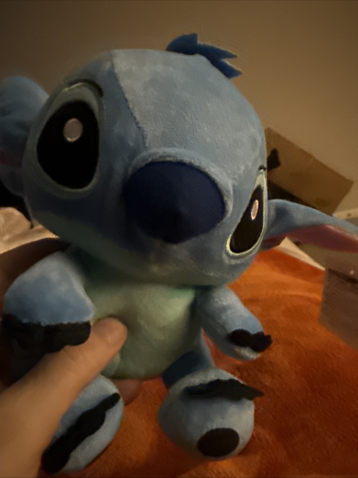 Disney Cartoon Blue Stitch Plush Dolls Toys Lilo and Stitch 20CM ...