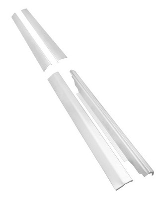 autoholic slip-on rocker panels fit for 1996-2018 chevy express gmc ...