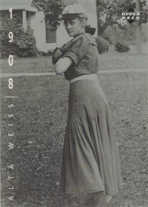 1994 Upper Deck Ken Burns Baseball: The American Epic - Alta Weiss #16 ...