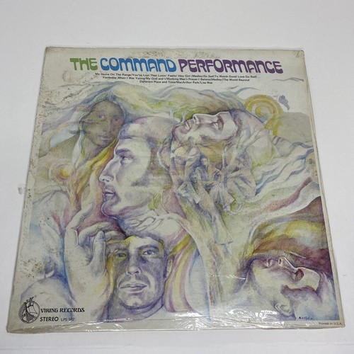 SEALED THE COMMAND PERFORMANCE Self Titled LP Record Vinyl Viking LPS ...