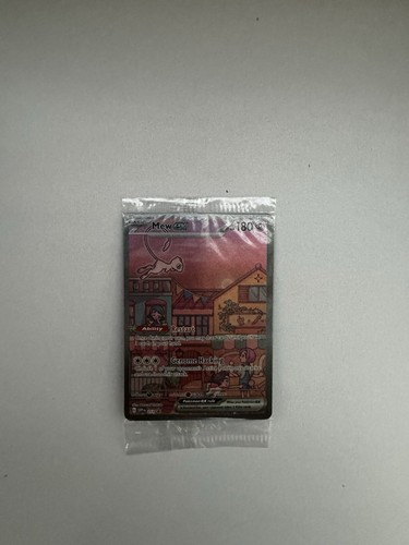Pokemon TCG Mew ex SVP 053 Scarlet Violet 151 UPC Promo Full Art Card ...