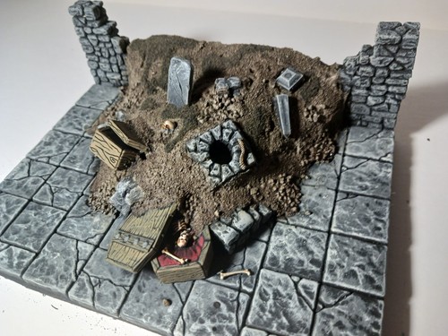 Ghoul Warren compatible homemade terrain Dwarven Forge compatible ...