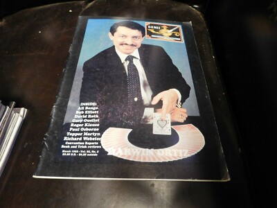 Genii Conjurors' Magic Magazine Magician Ali Bongo March 1993 | eBay