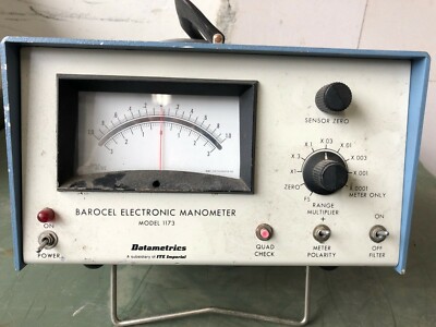 Barocel Electronique Manomètre Modèle 1173 | eBay