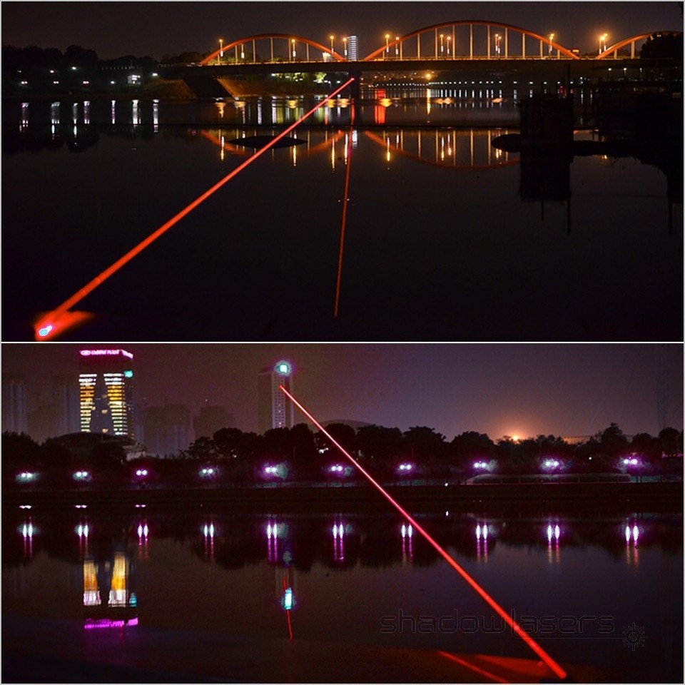 RD7 638nm Waterproof Red Laser Pointer Diving Laser Pen Beam Depth of 5 ...