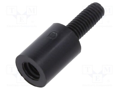 M3 Lens-shaped Polyamide 8mm Spacer Sleeve with Thread | eBay