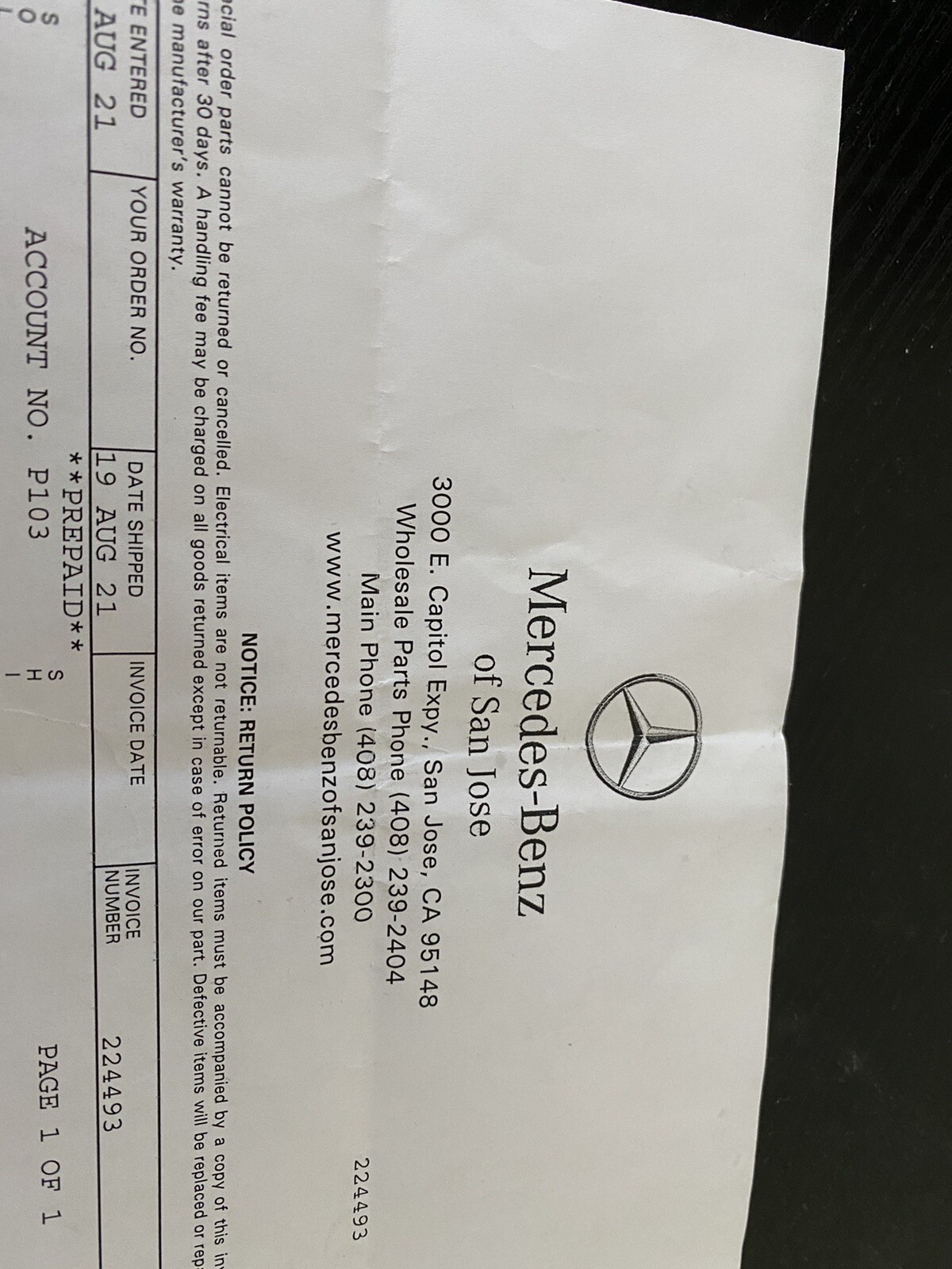 Brand New Genuine Mercedes-Benz Roller Part NO. 000-993-06-76 | eBay