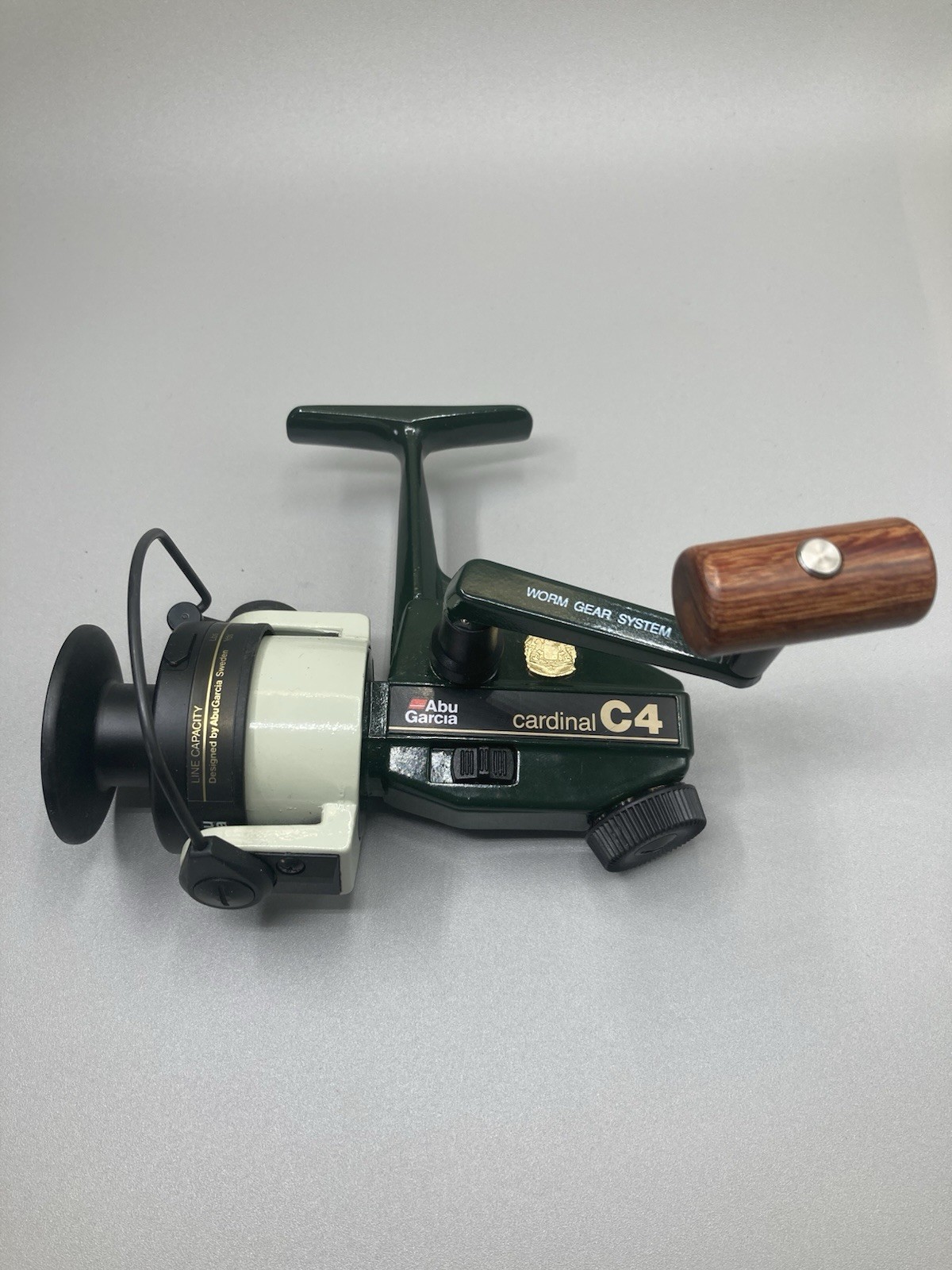 1984 Vintage Abu Garcia Cardinal C4 Special Green Body Spinning Reel ...