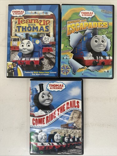 Thomas & Friends DVDs Lot of 3 Thomas the Train Childrens Animated ...