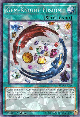 1x (NM) Gem-Knight Fusion - SP15-EN039 - Shatterfoil - 1st Edition ...